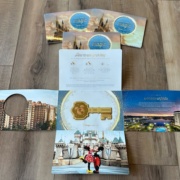 Disney | Toys | Disney Vacation Club Magic Key Bundle Brand New | Poshmark